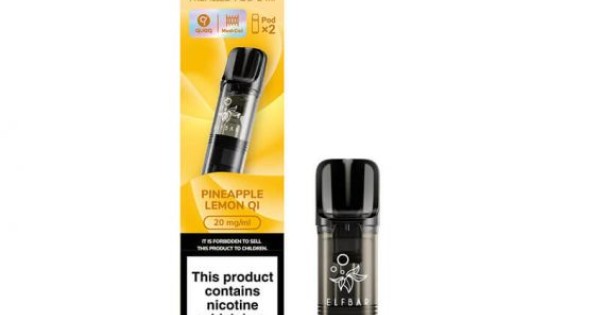 Elf Bar ELFA PRO Pineapple Lemon QI Pods Elf Bar ELFA PRO Pineapple Lemon QI Pods